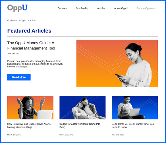 OppU - OppFi - Opportunity Financial LLC